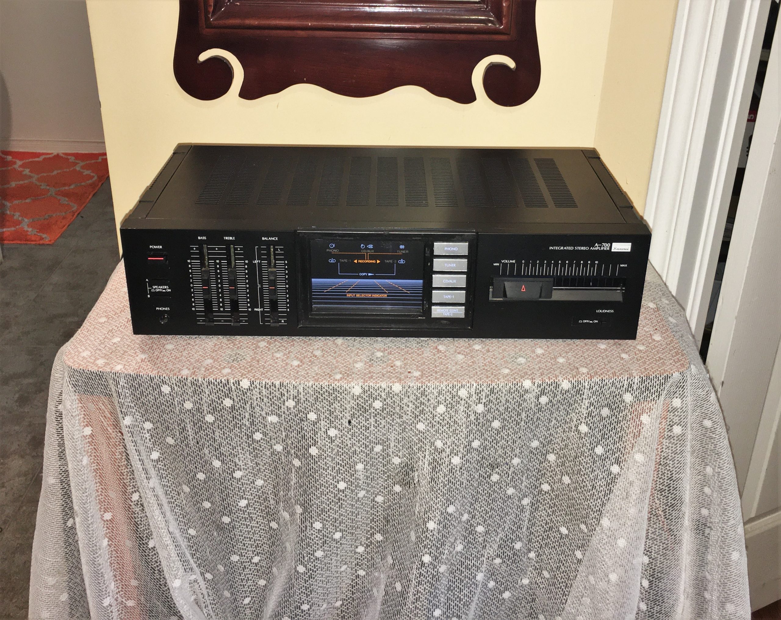 Sansui 55 WPC Integrated Amp w/ Phono, Made in Japan A-700 - Radique Inc