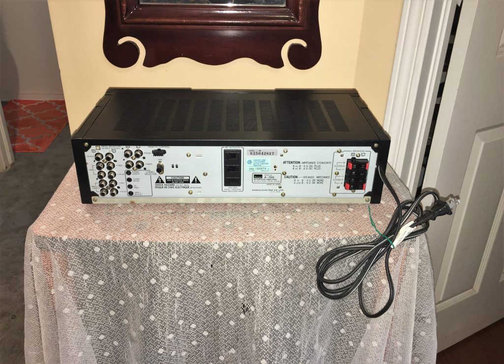 Sansui 55 WPC Integrated Amp w/ Phono, Made in Japan A-700 - Radique Inc