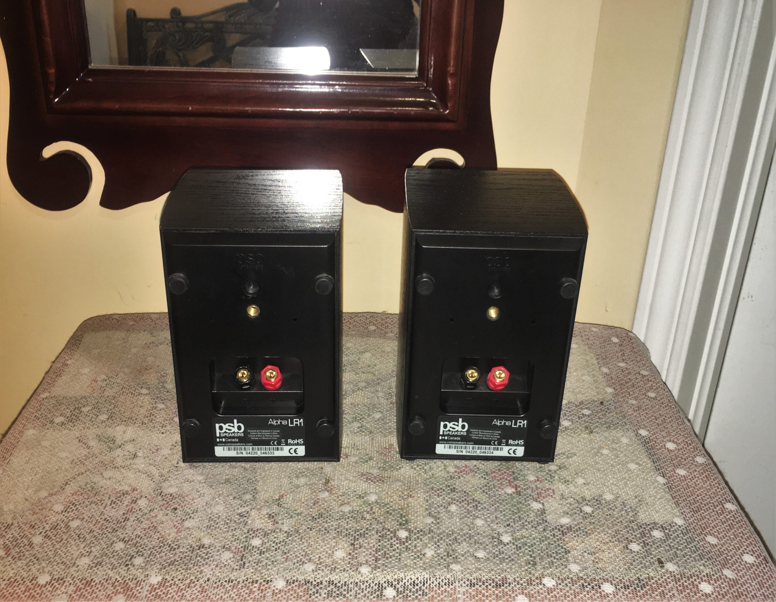 PSB Compact Bookshelf Speakers Alpha LR1 - Radique Inc