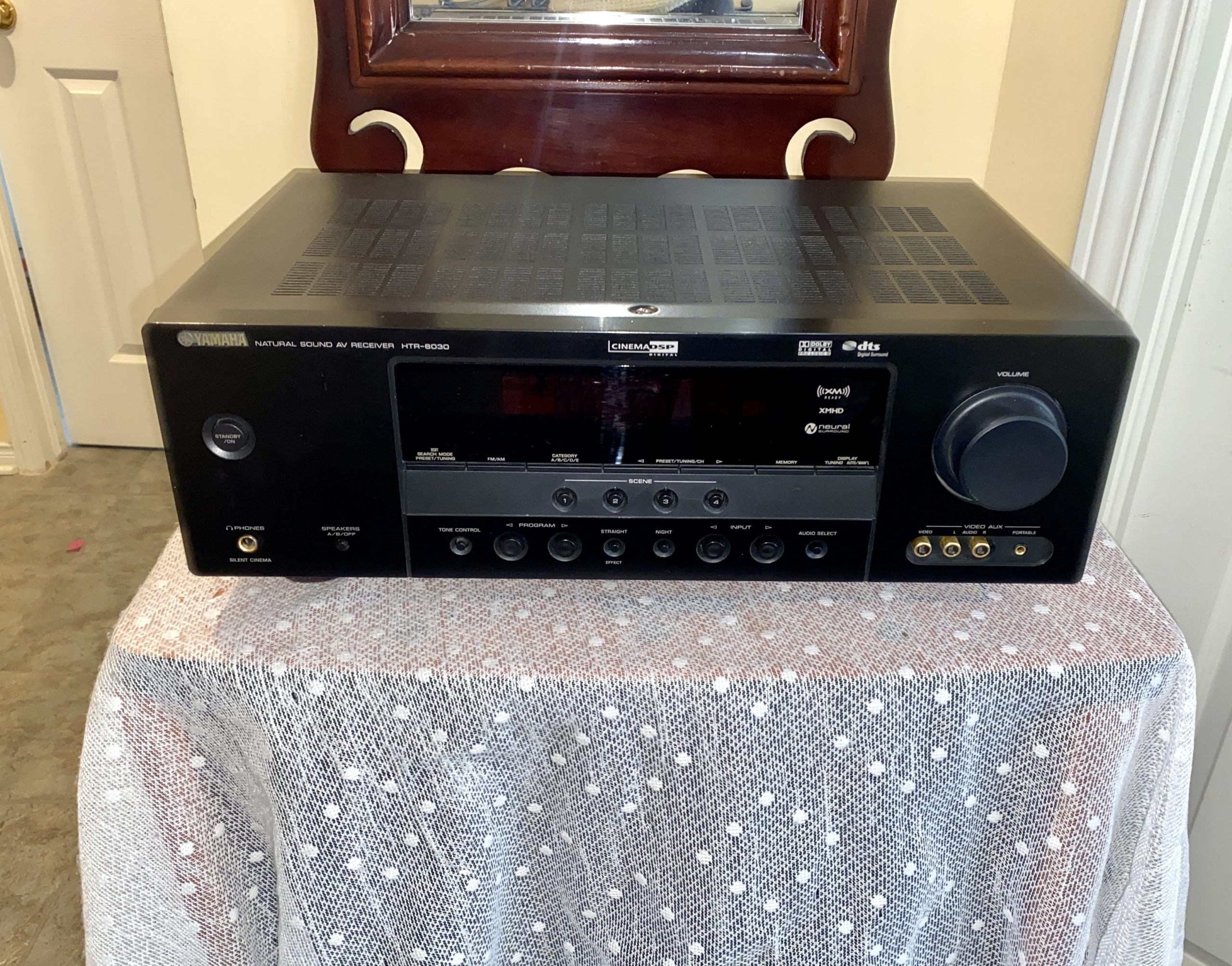 Yamaha 500 Watt 5.1 AVR w/ Remote HTR-6030 - Radique Inc