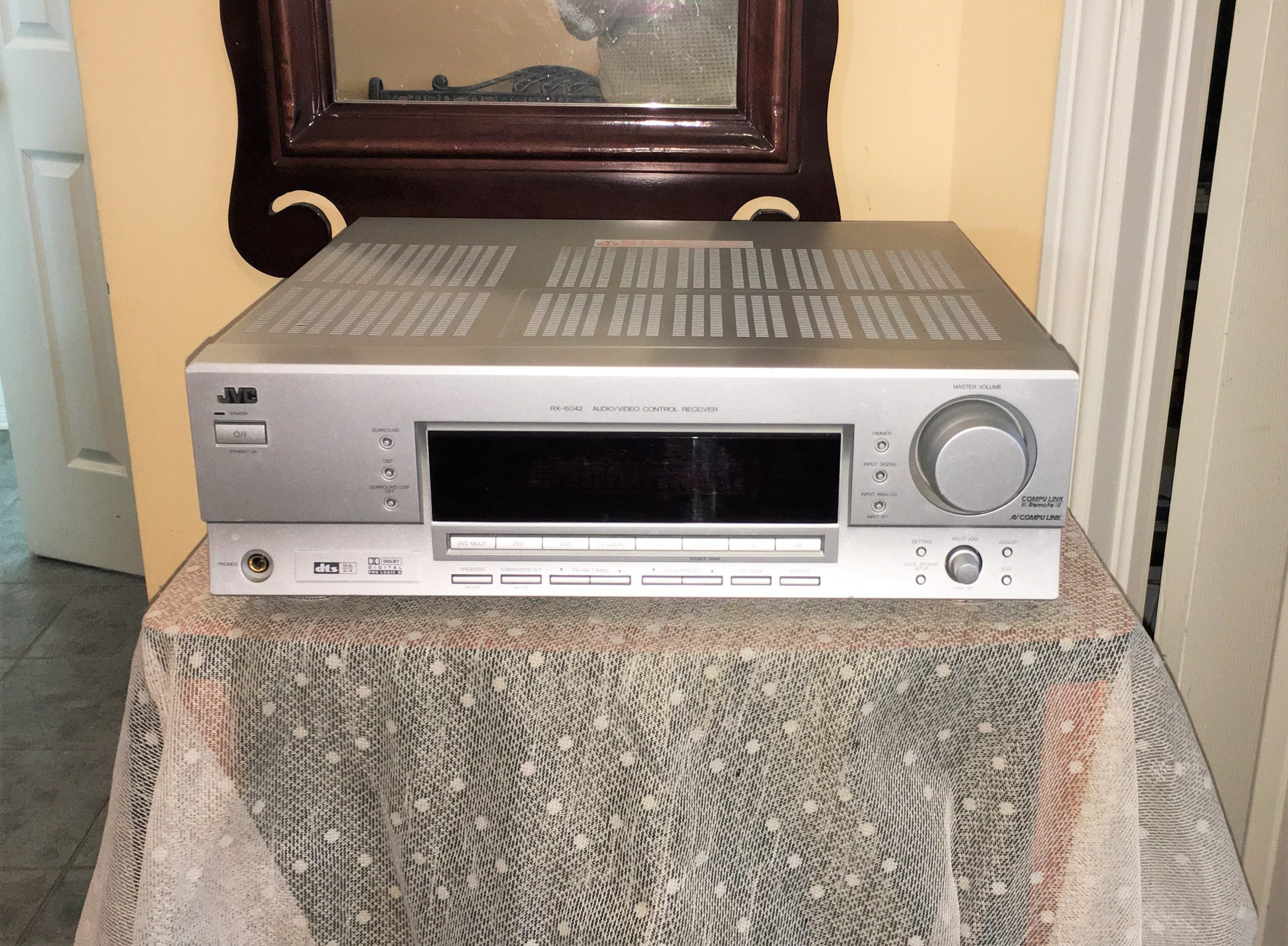 JVC 500 Watt 5.1 AVR RX-6042 - Radique Inc