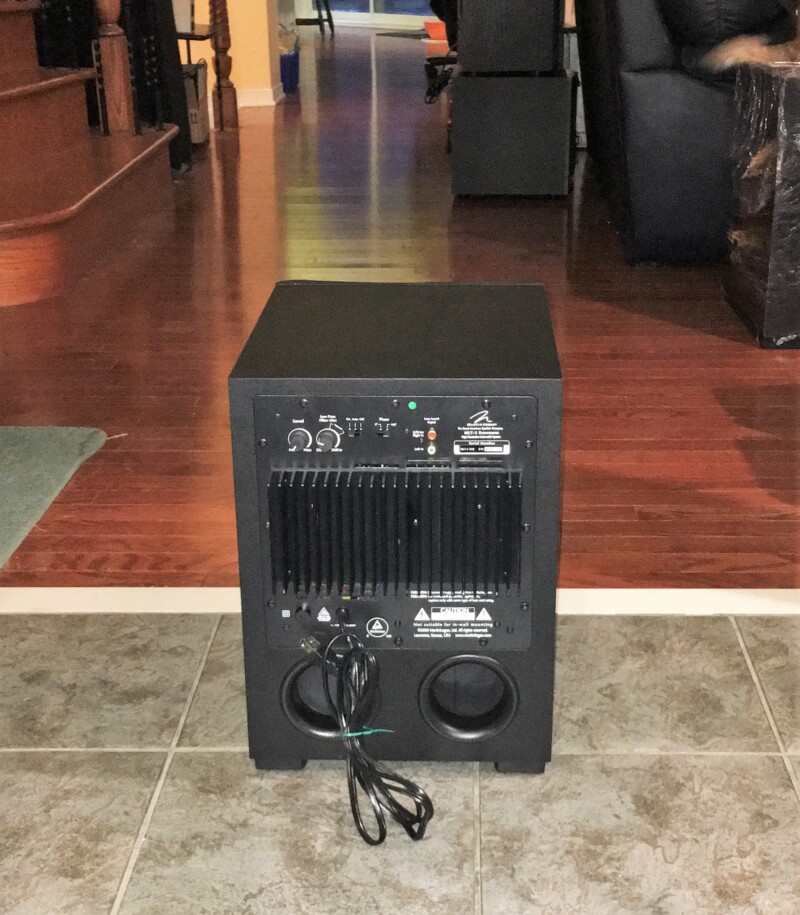 Martin Logan 10" Active Subwoofer 360 Watt Peak MLT-2 Sub - Radique Inc