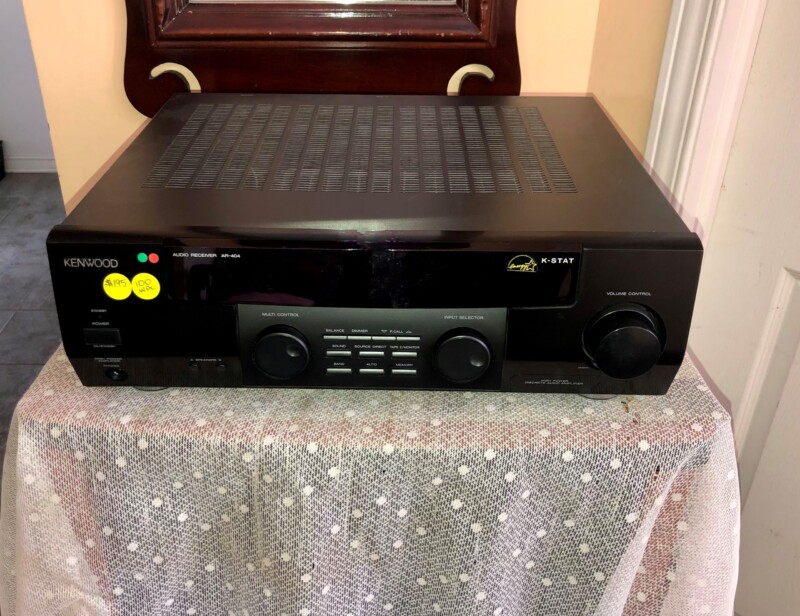 Kenwood 100 WPC Stereo Receiver w/ Phono & Sub AR-404 - Radique Inc