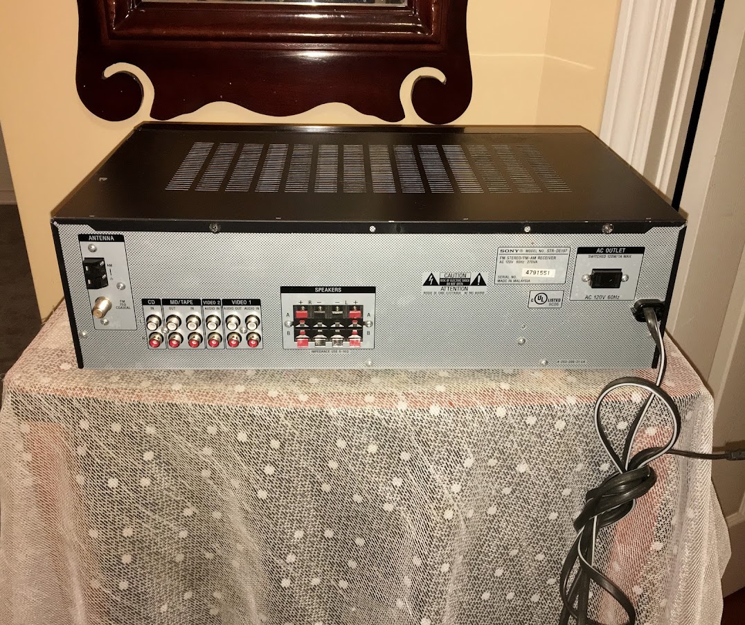 Sony 100 WPC Stereo Receiver STR-DE197 - Radique Inc