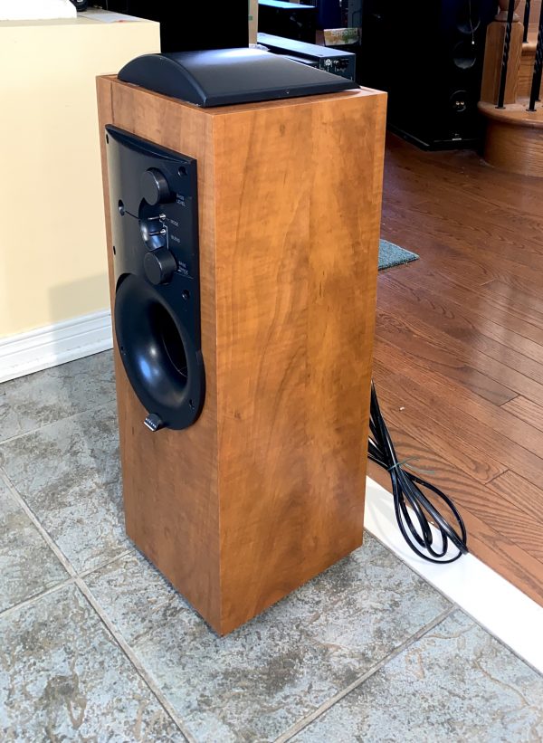 Attractive Athena 6.5" Subwoofer in Cherry Finish P1 - Radique Inc