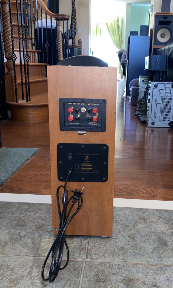 Attractive Athena 6.5" Subwoofer in Cherry Finish P1 - Radique Inc