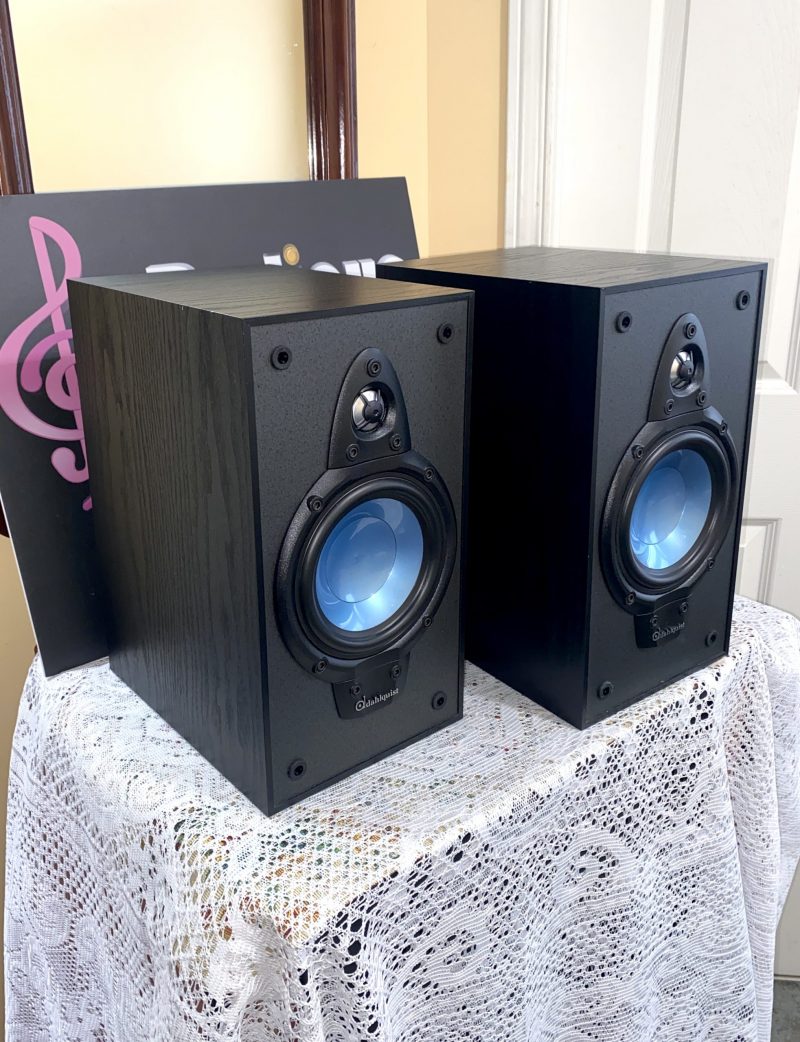 Distinctive Dahlquist Bookshelf Speakers, Canadian QX5A - Radique Inc
