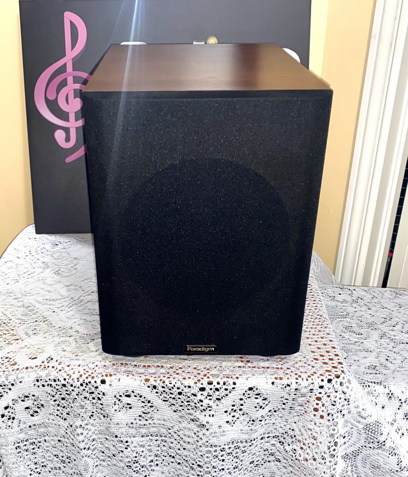 Paradigm 8" Active Subwoofer in Dark Cherry PDR-8 v2 - Radique Inc