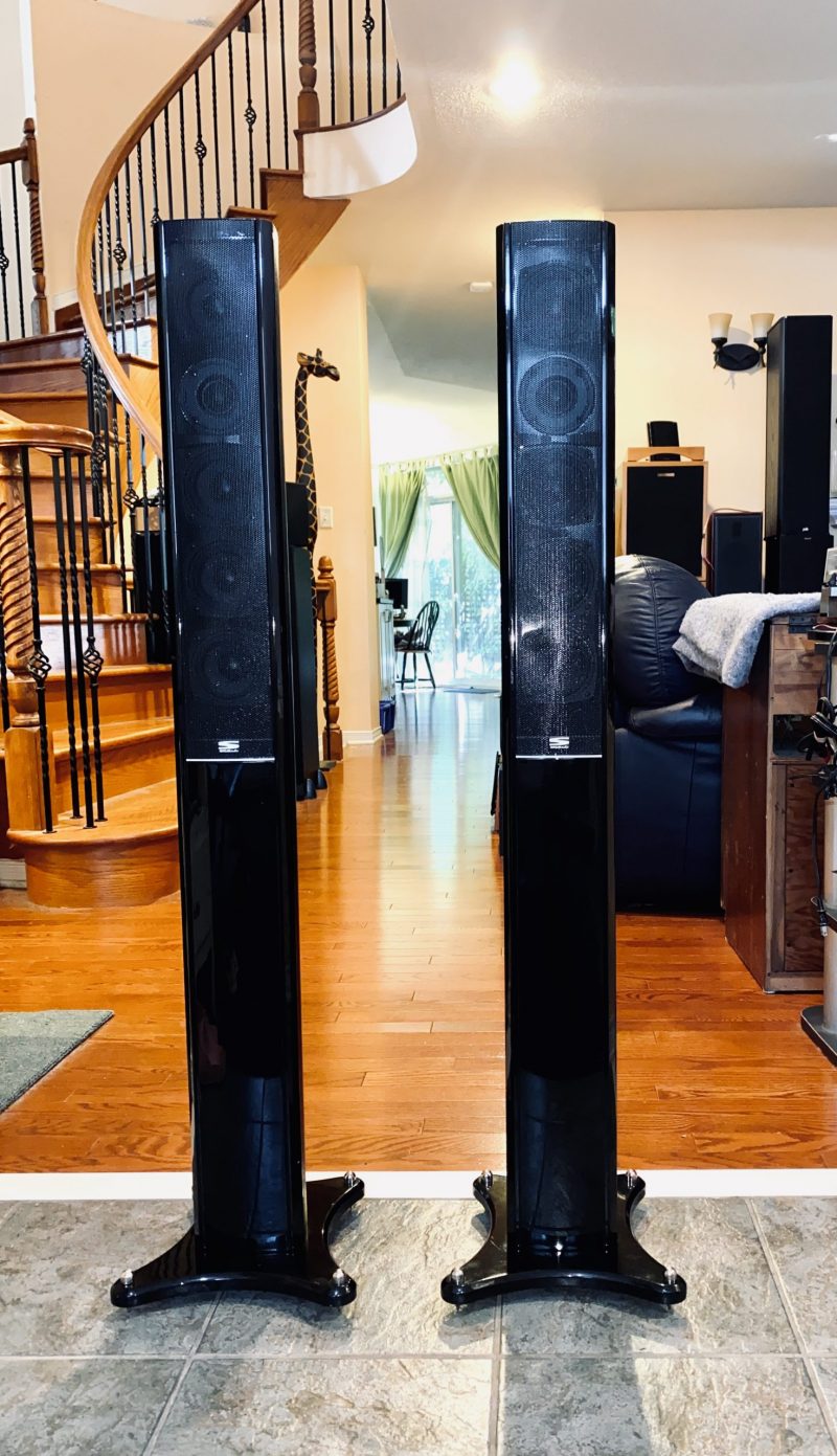 Attractive Sinclair Sculptura Series Slim Towers Sculptura AV4 - Radique Inc