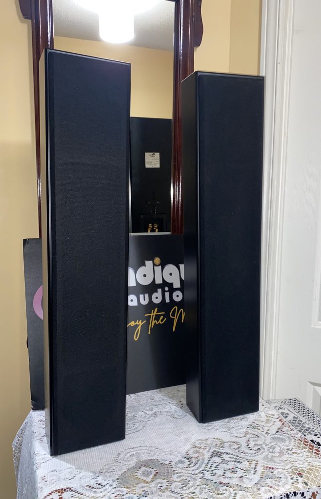 High-End Totem Wall-Mount Speakers Tribe II - Radique Inc
