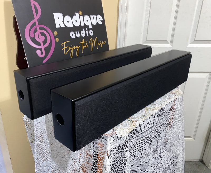 High-End Totem Wall-Mount Speakers Tribe II - Radique Inc