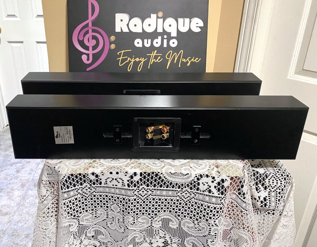 High-End Totem Wall-Mount Speakers Tribe II - Radique Inc