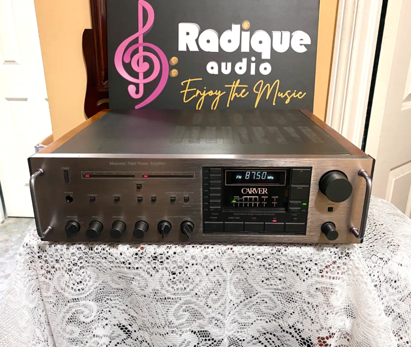 Carver Magnetic Field 130 WPC Stereo Receiver MXR-130 - Radique Inc
