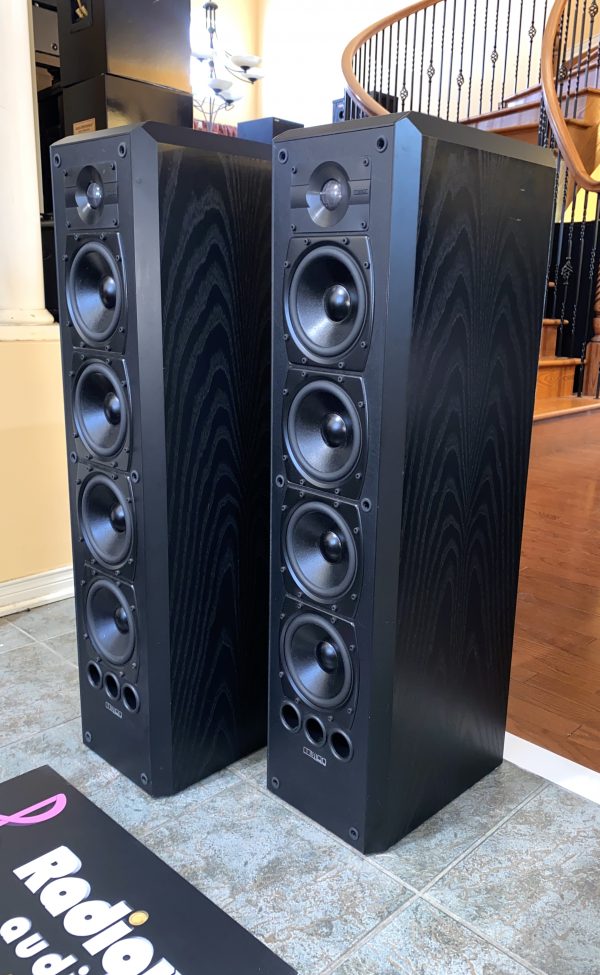 Award Winning 5-Driver Mission Towers, Real Wood 753 - Radique Inc