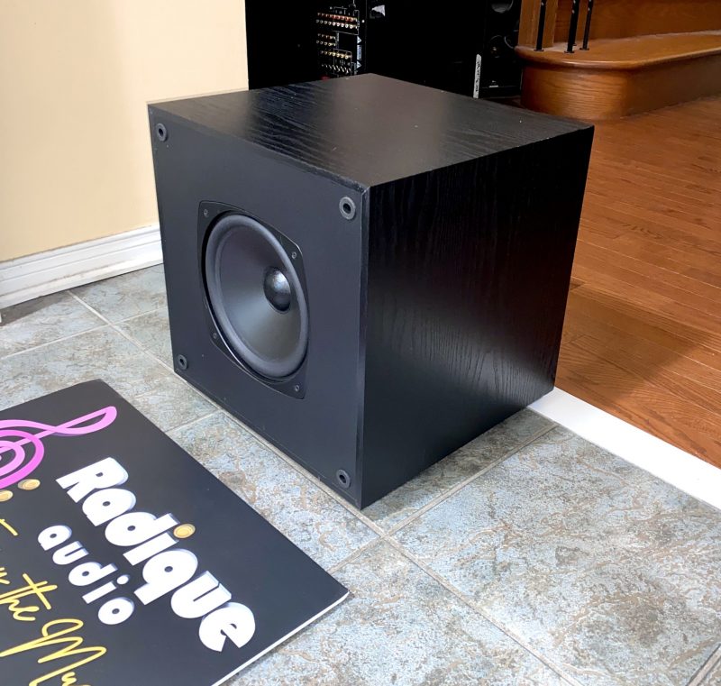 Boston Acoustics 8" Active Subwoofer Micro90pv - Radique Inc
