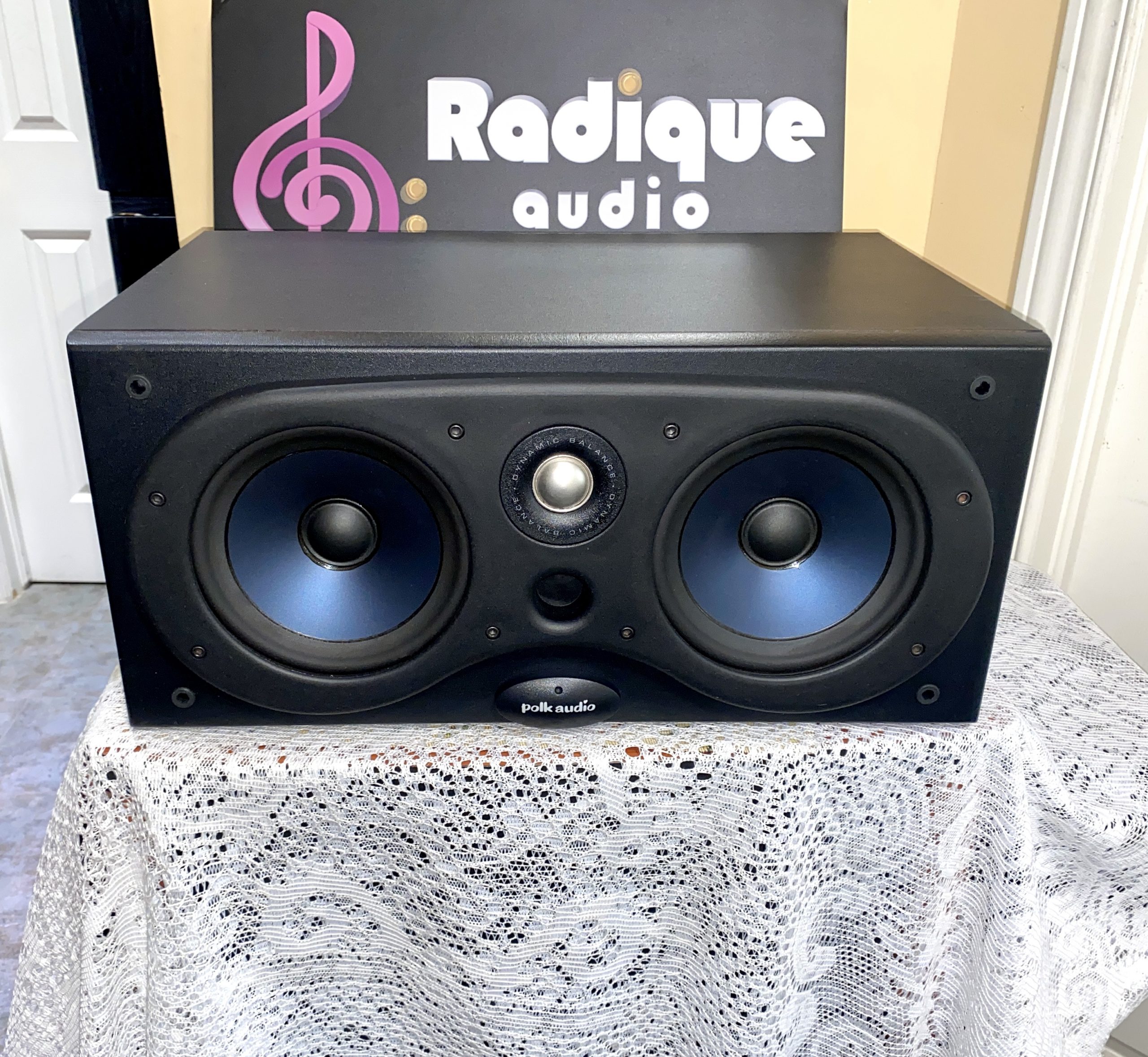 Awesome 30lb! Polk Center Channel Speaker CS400i - Radique Inc