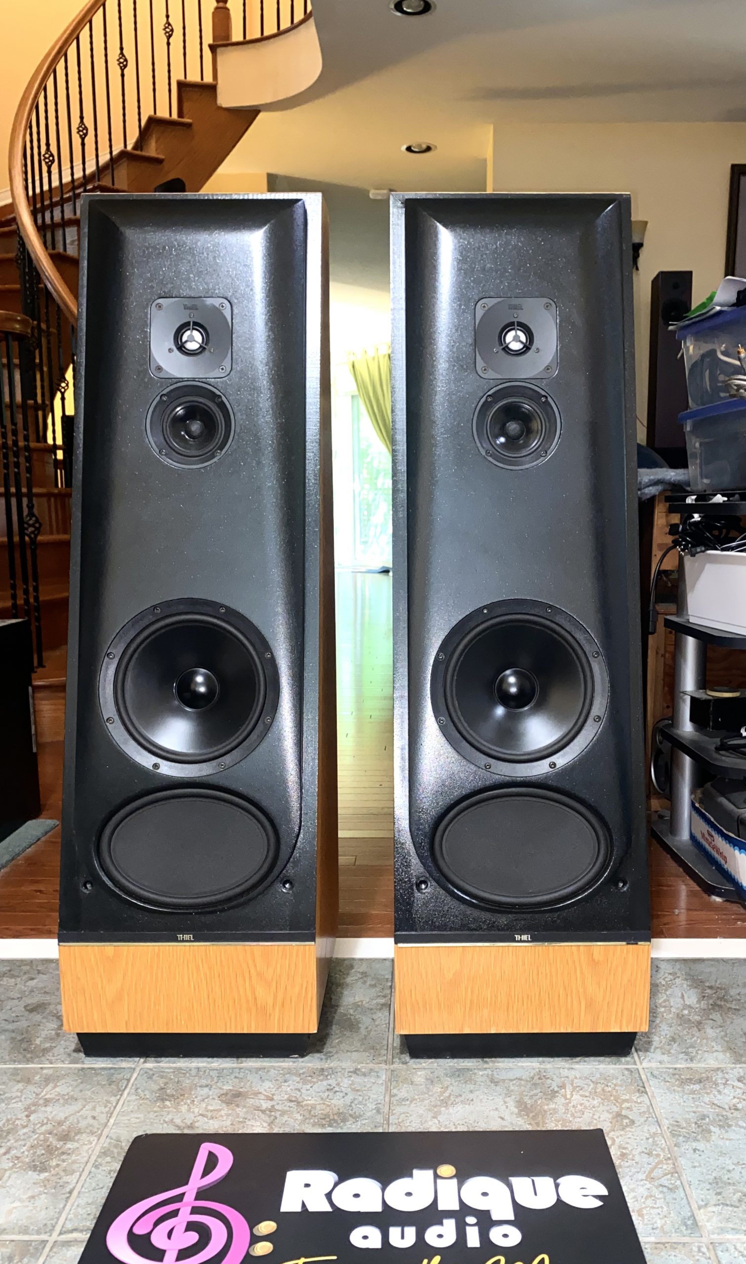 Stunning Refinished Thiel Speakers: Legendary Sound CS2.2 - Radique Inc
