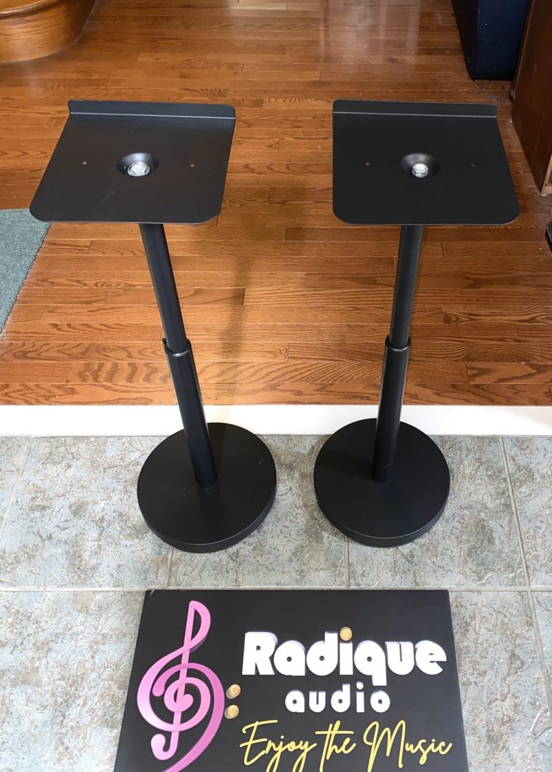 Heavy Duty 29" Height adjustable Speaker Stands - Radique Inc