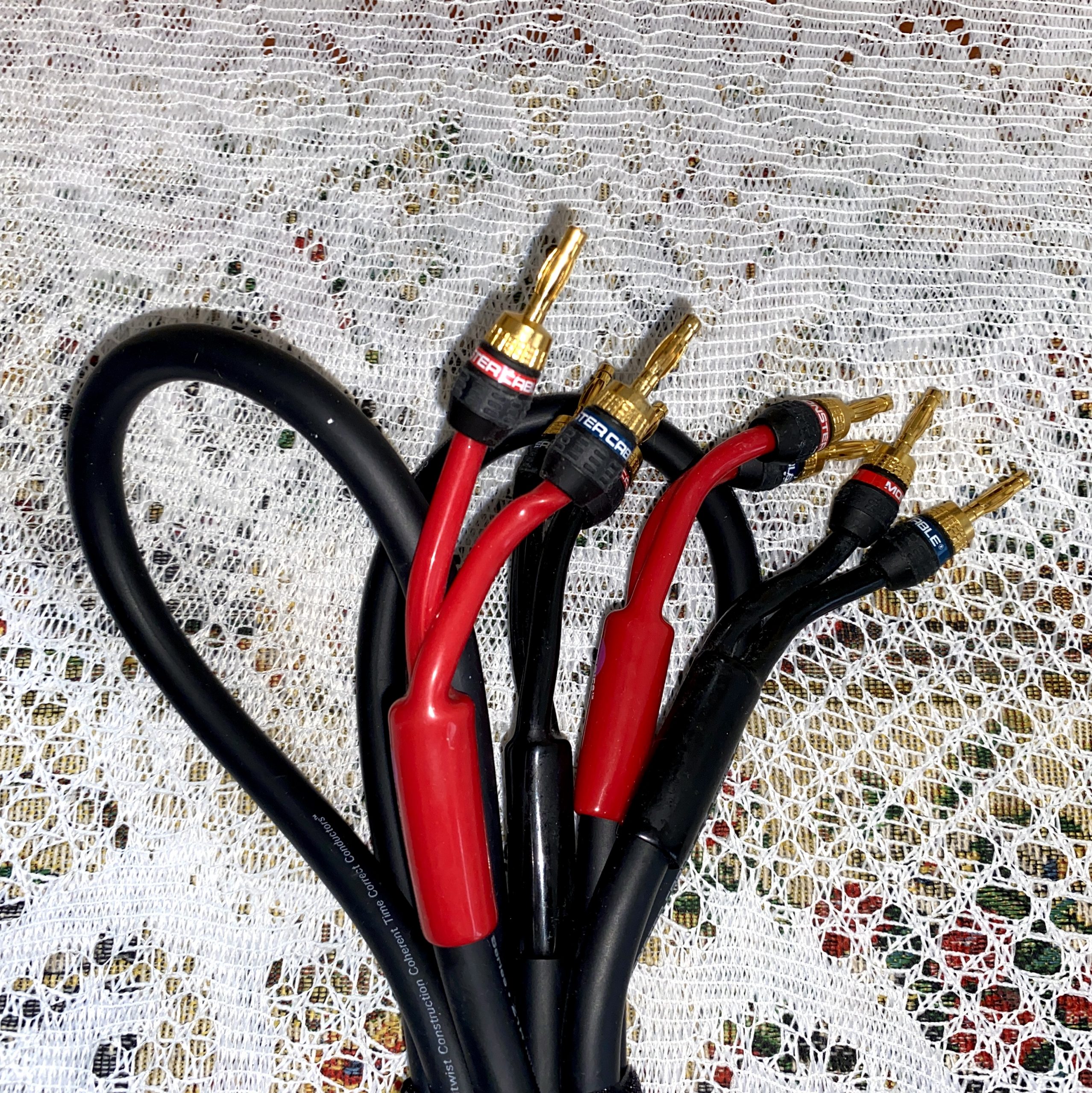 Pair of 4' Monster Cable Z Series Z1R Reference Speaker Cables - Radique Inc