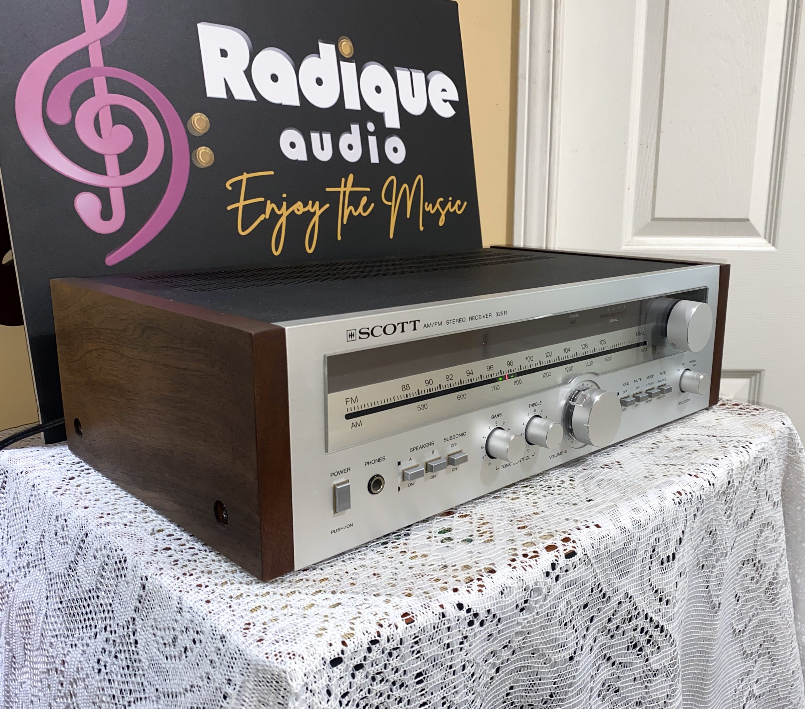 Vintage Scott 25 WPC Stereo Receiver – Silverface Classic 325R ...