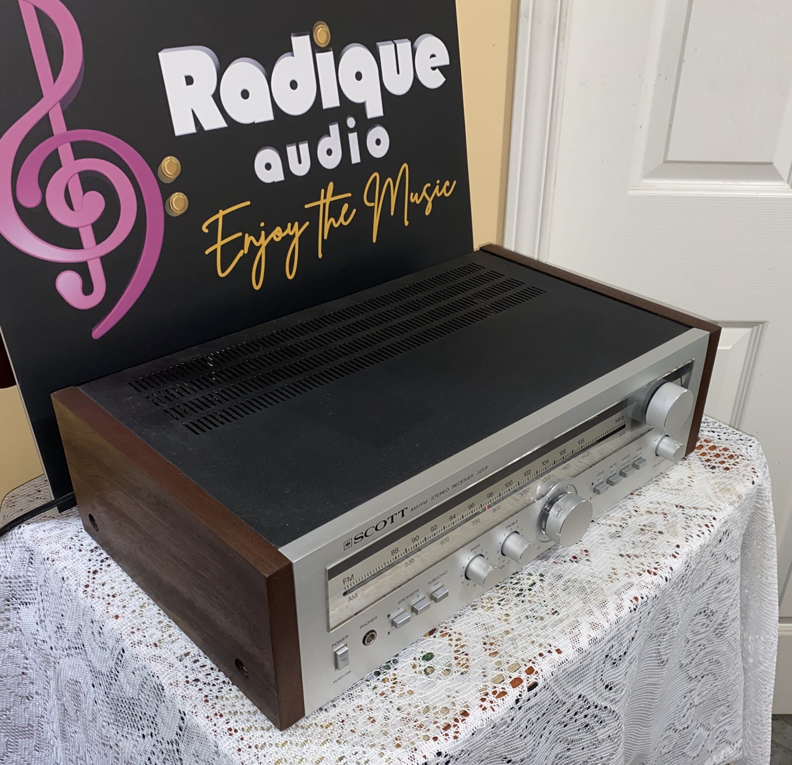 Vintage Scott 25 WPC Stereo Receiver – Silverface Classic 325R ...