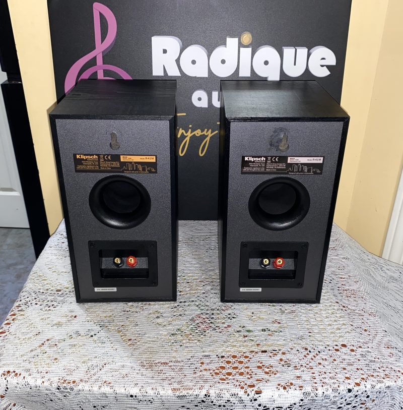 Klipsch R-41M Reference Bookshelf Speakers - Radique Inc
