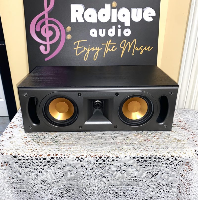 Klipsch RC-10 Center Speaker, Efficient, 300 Watt Peak - Radique Inc