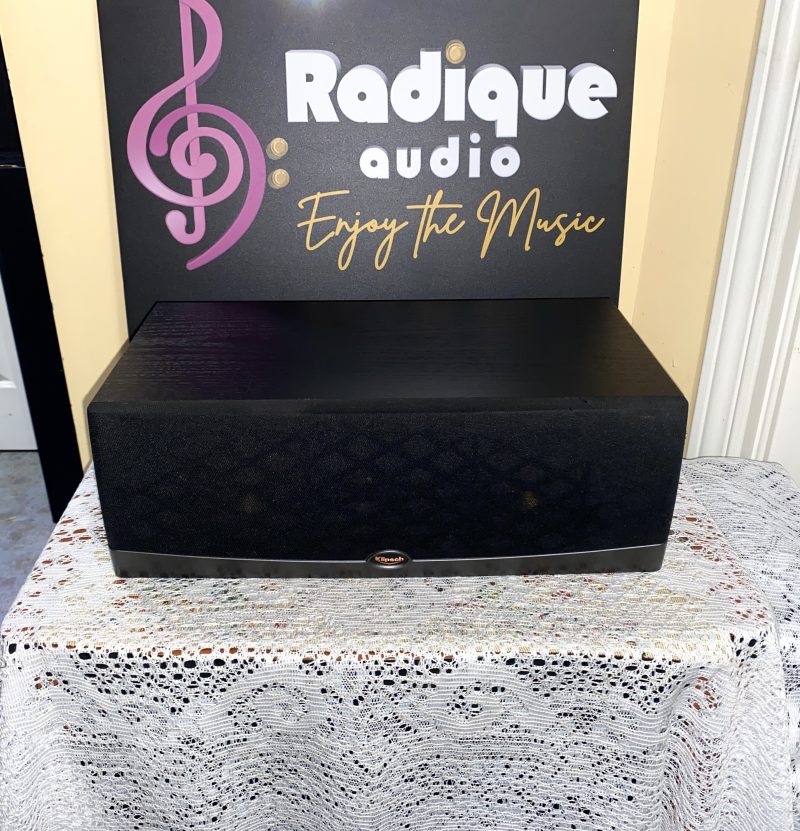Klipsch RC-10 Center Speaker, Efficient, 300 Watt Peak - Radique Inc