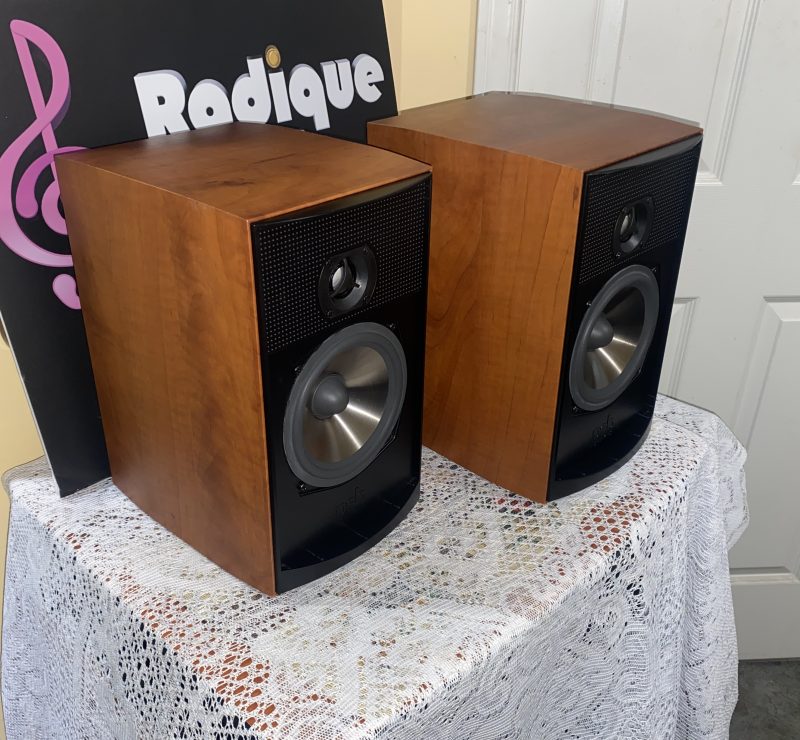 PSB Alpha B1 Bookshelf Speakers – Attractive Maple Finish - Radique Inc