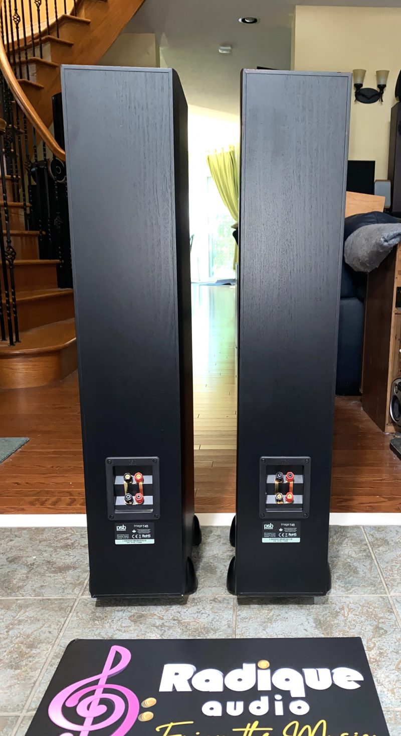 PSB Image T45 Floorstanding Tower Speakers - Radique Inc
