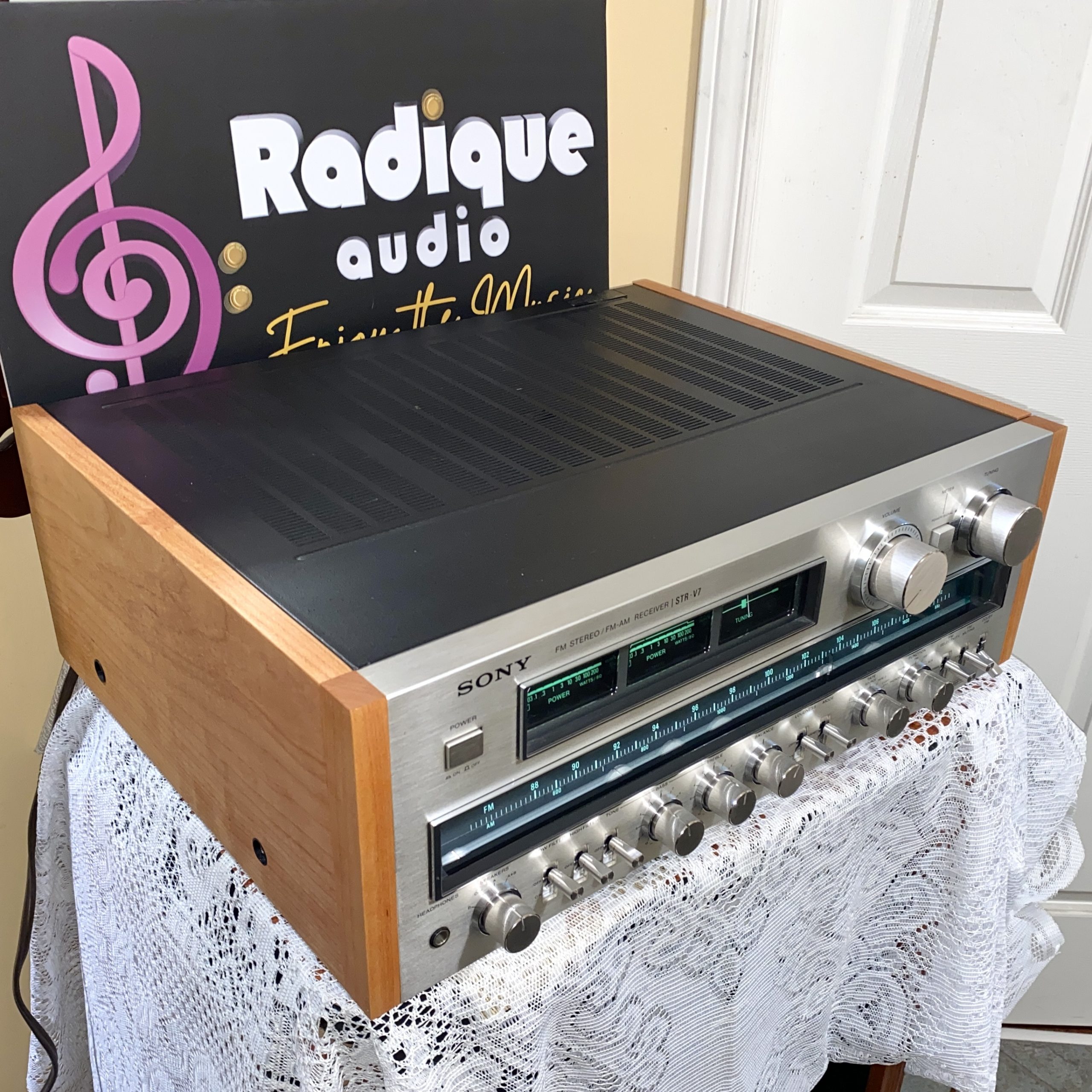 Sony 150 WPC Flagship Receiver, Serviced & Customized STR-V7 - Radique Inc