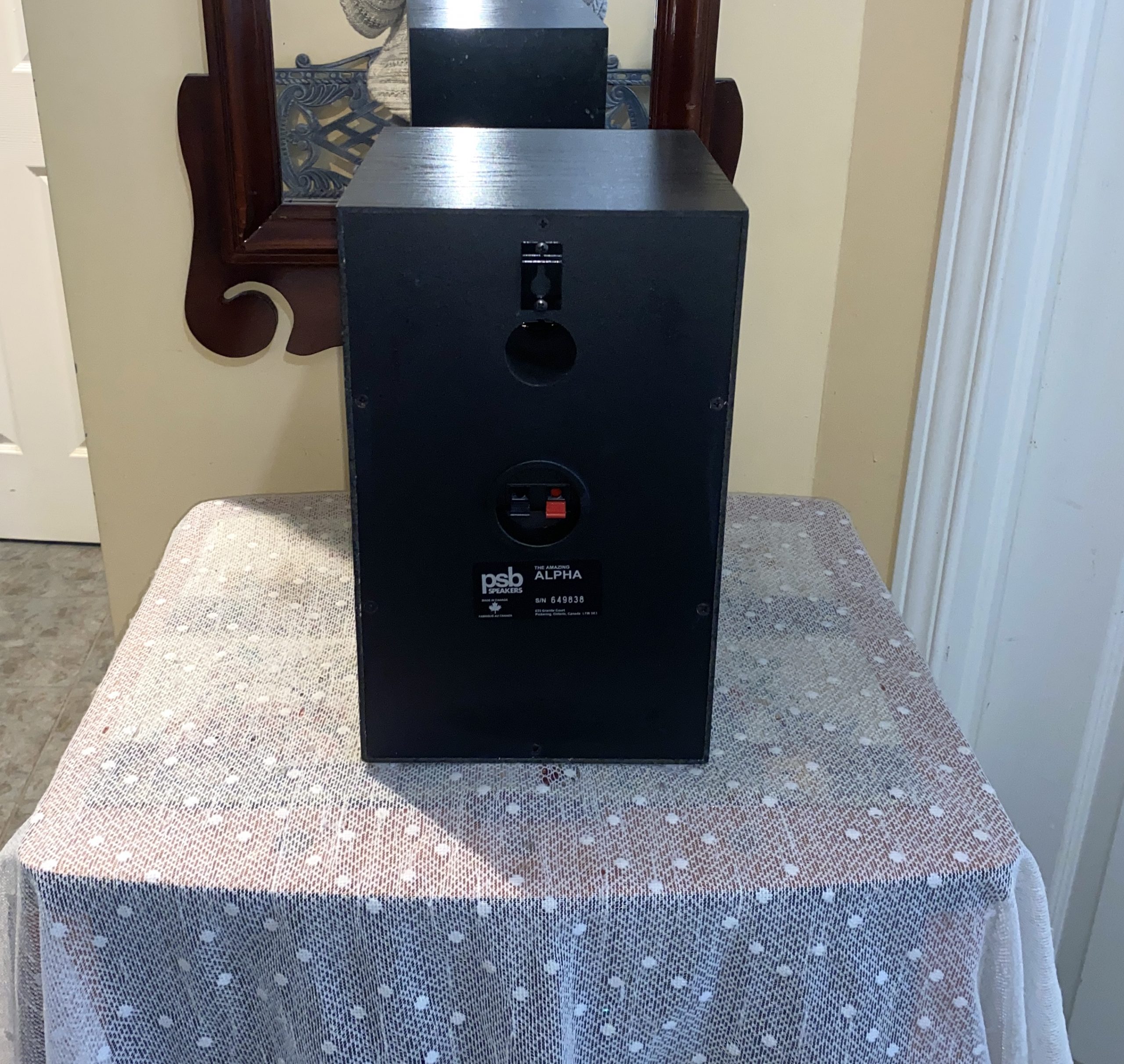 Great sounding PSB Bookshelf speaker (Single) Amazing Alpha - Radique Inc
