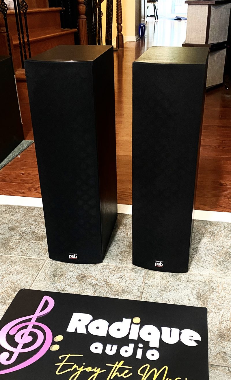 PSB Image 3LR Compact Tower Speakers - Very Impressive - Radique Inc