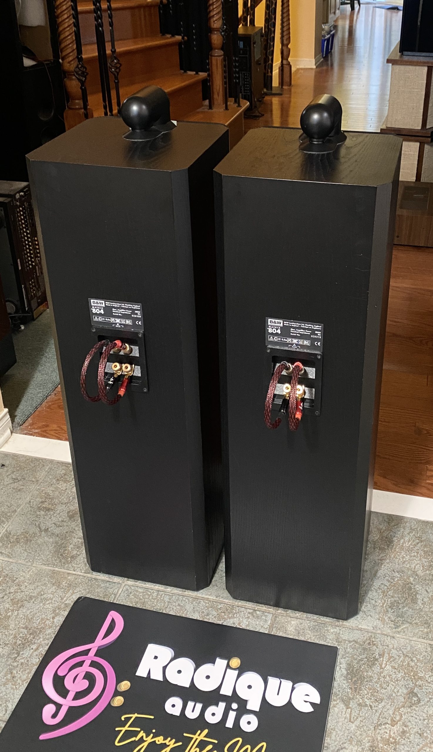 Bowers & Wilkins Matrix 804 Floorstanding Tower Speakers - Radique Inc