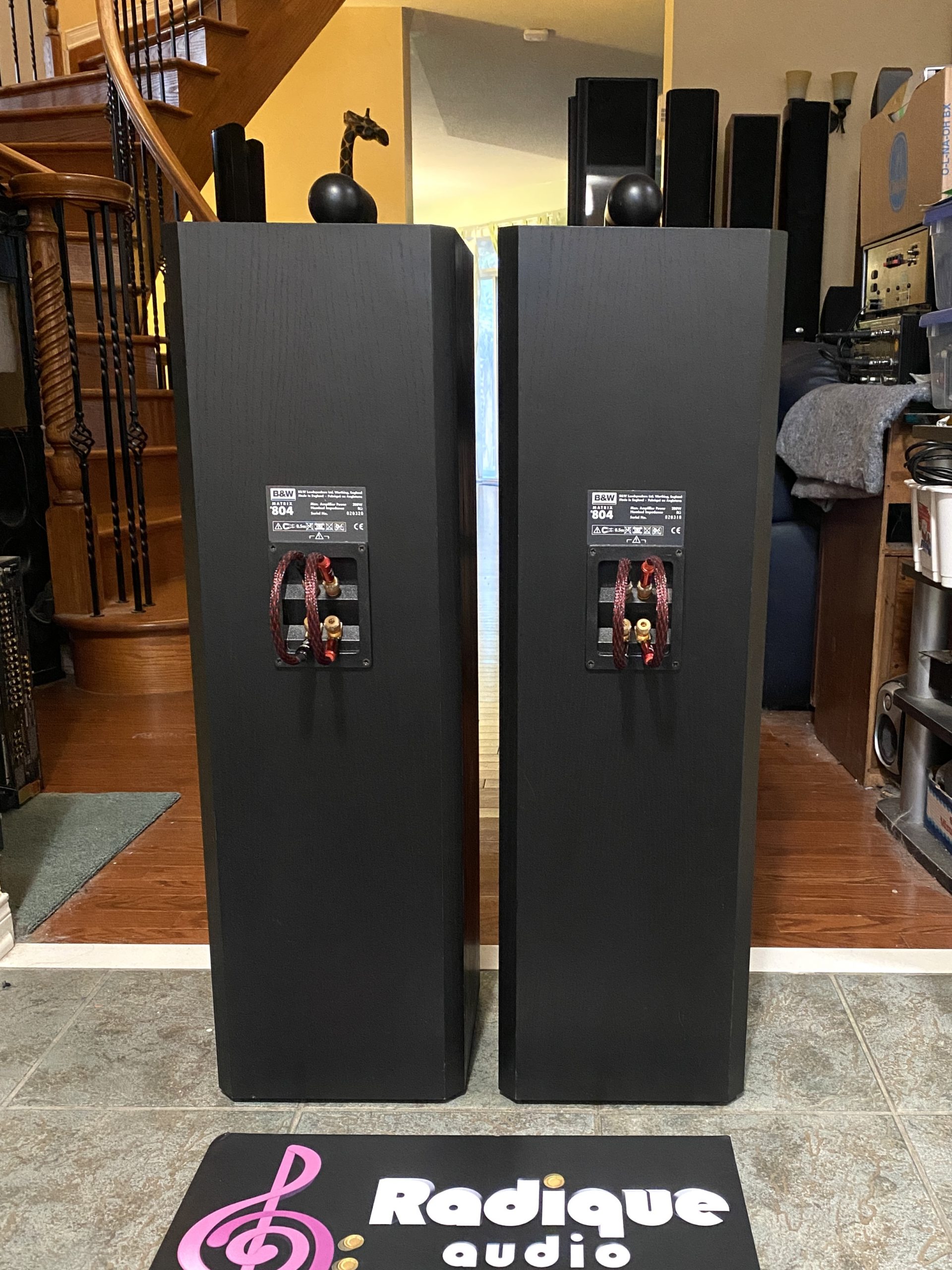 Bowers & Wilkins Matrix 804 Floorstanding Tower Speakers - Radique Inc