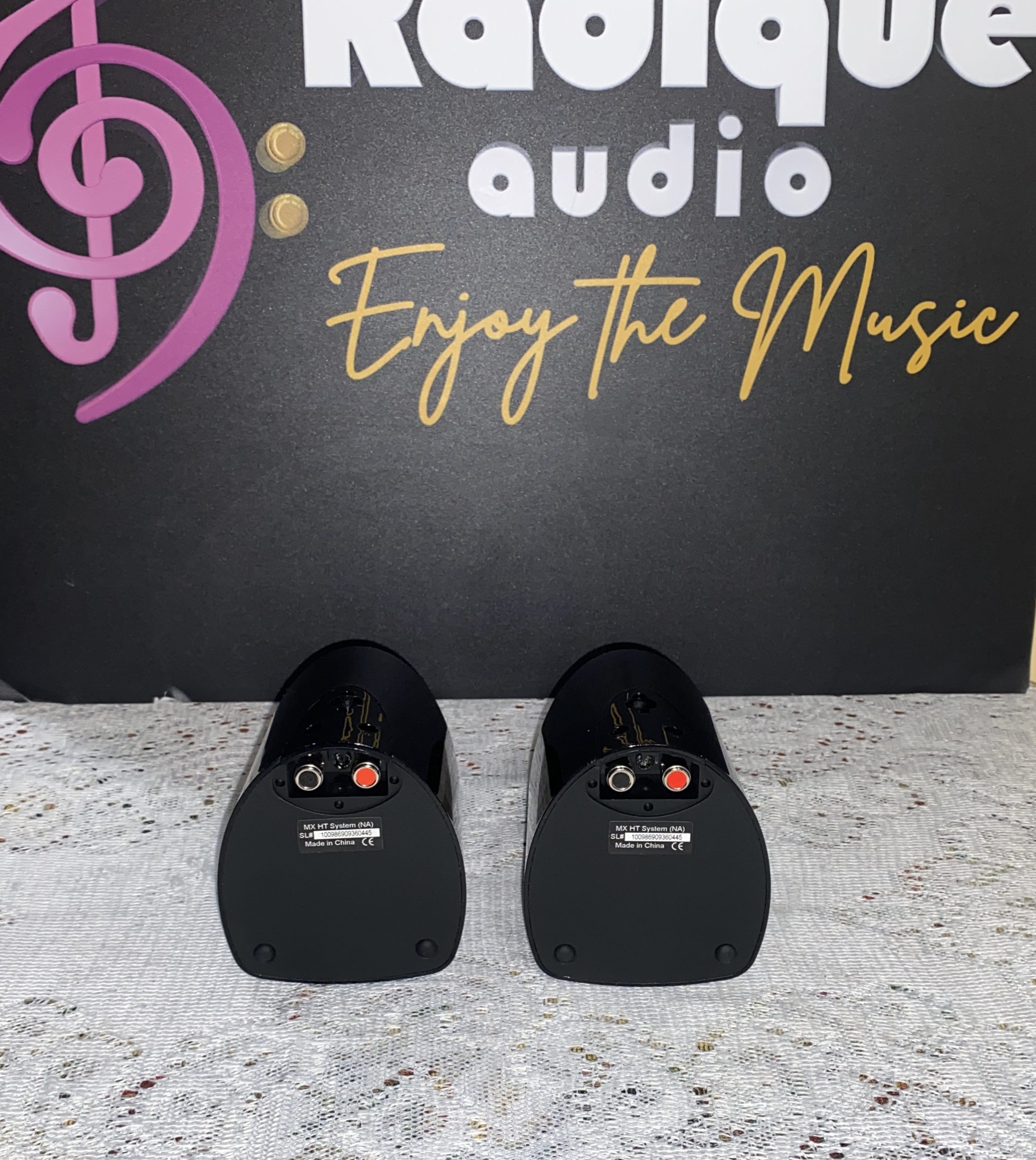 Mirage MX HT Satellite Speakers – Omnipolar Technology, 2 Prs - Radique Inc