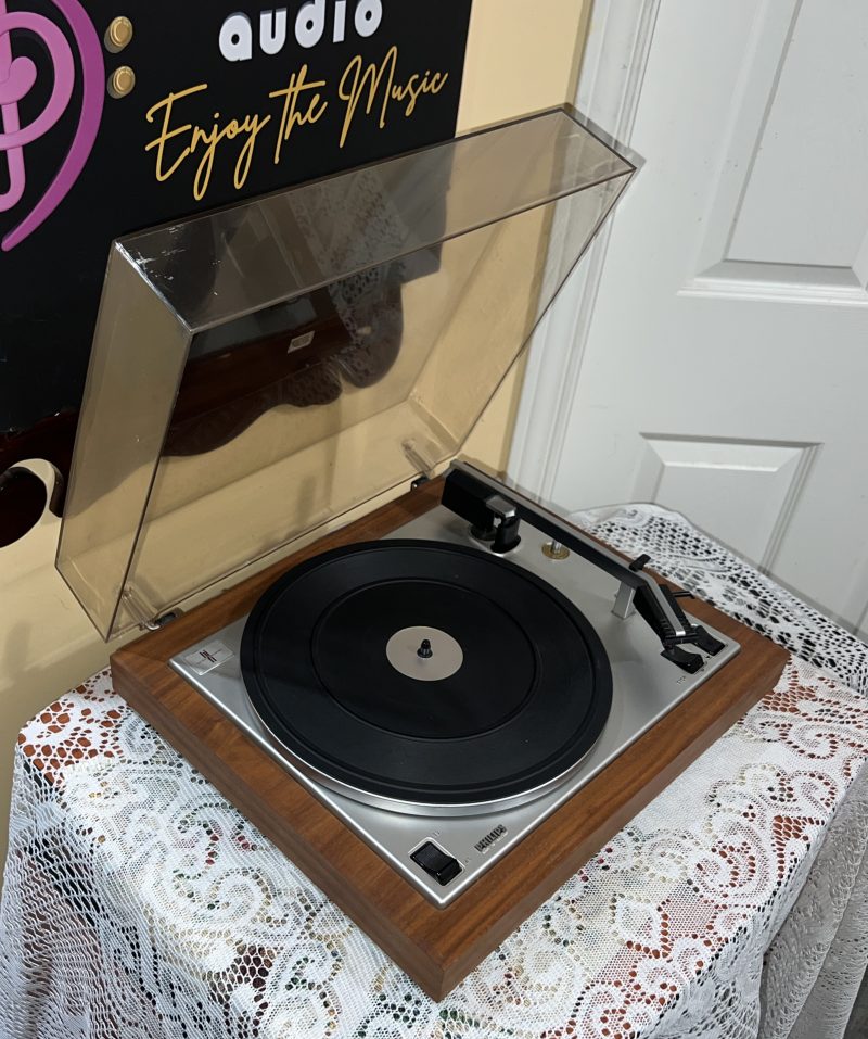 Philips 22GA427 Belt‑Drive Turntable, Made in Holland, Real Wood ...